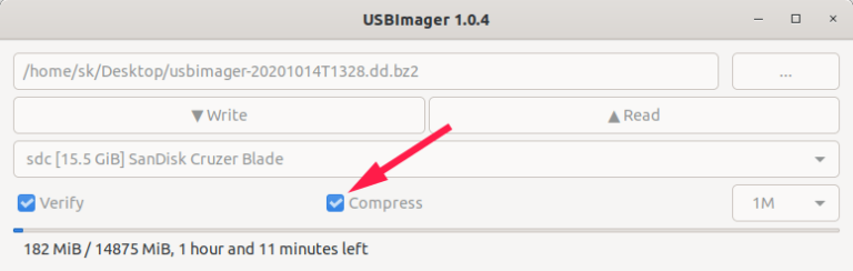 Create Bootable USB Drive With USBImager In Linux - OSTechNix