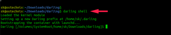 Run MacOS Software On Linux Using Darling - OSTechNix