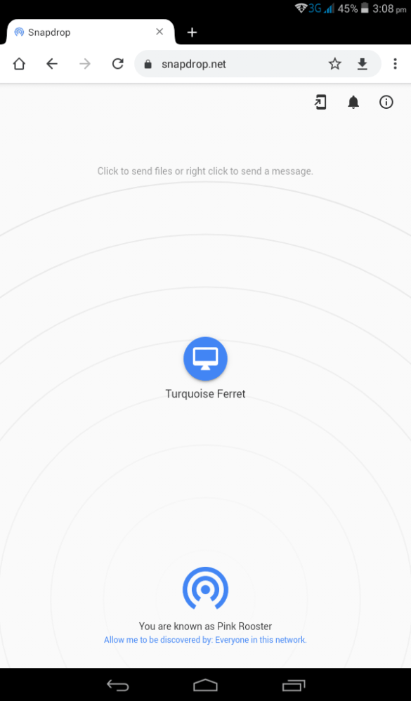 Share Files Between Multiple Devices Using Snapdrop Via Web Browser ...