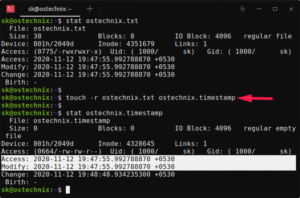 How To Edit A File Without Changing Its Timestamps In Linux - OSTechNix