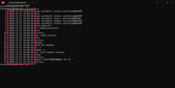 How To Enable Timestamp In Bash History In Linux - OSTechNix
