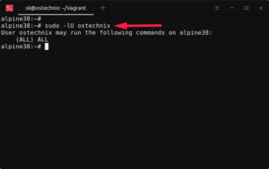 Add, Delete And Grant Sudo Privileges To Users In Alpine Linux - OSTechNix