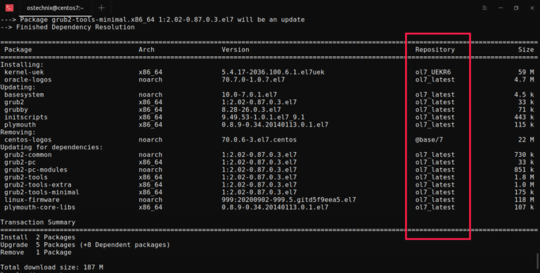 How To Migrate CentOS Linux To Oracle Linux - OSTechNix