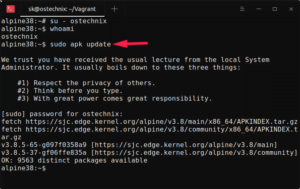 Add, Delete And Grant Sudo Privileges To Users In Alpine Linux - OSTechNix