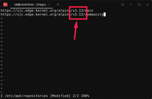 How To Upgrade Alpine Linux To Latest Version - OSTechNix