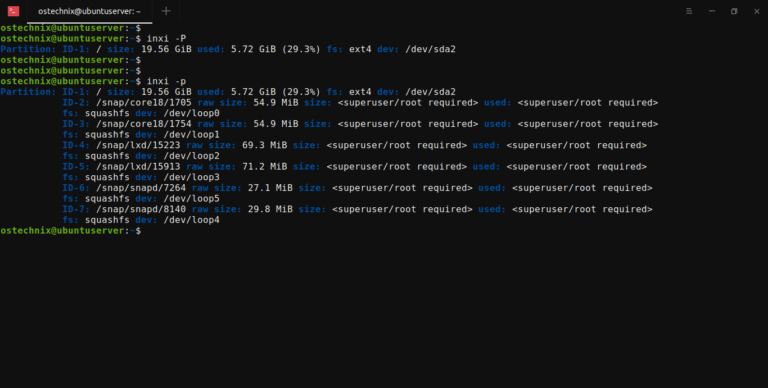 How To List Disk Partitions In Linux - OSTechNix