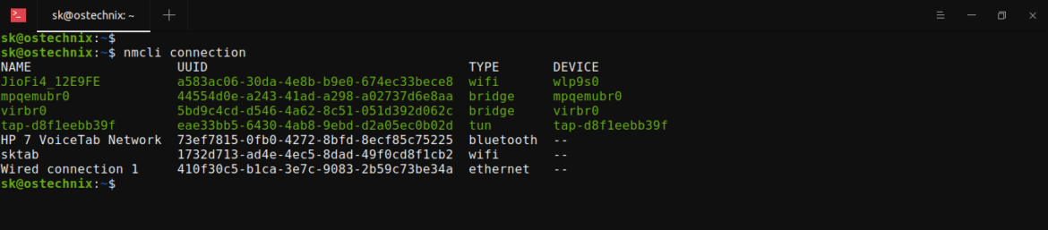 Connect And Disconnect WiFi From Commandline In Linux - OSTechNix