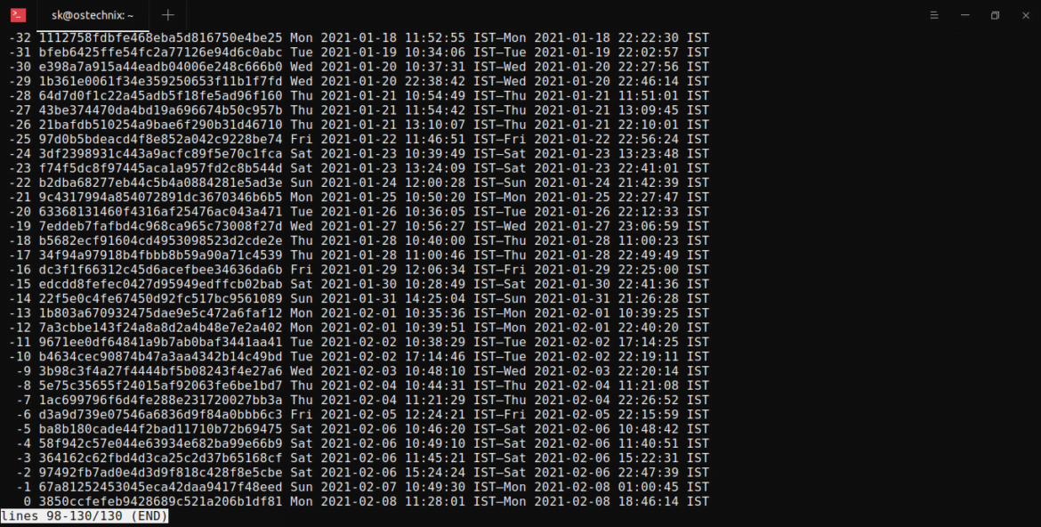 Find When A Specific Linux Kernel Version Is Last Booted - OSTechNix
