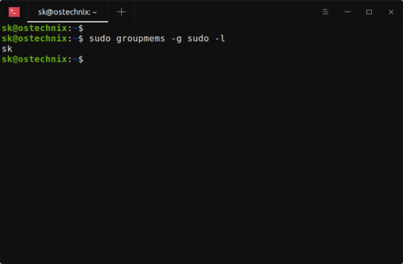 How To List The Members Of A Group In Linux - OSTechNix