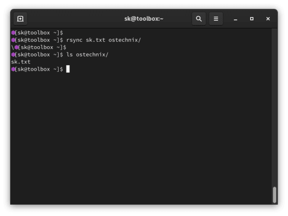 Copy Files And Create Target Directories At The Same Time In Linux Ostechnix