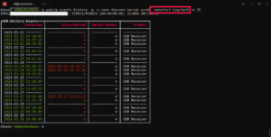 Show USB Devices Event History Using Usbrip In Linux - OSTechNix