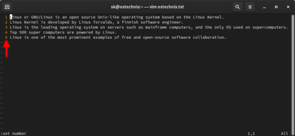 Comment Out Multiple Lines At Once In Vim Editor - OSTechNix