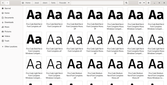 How To Add Fonts In Fedora Linux - OSTechNix
