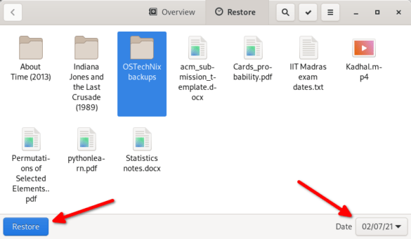How To Backup And Restore Files Using Deja Dup In Linux - OSTechNix