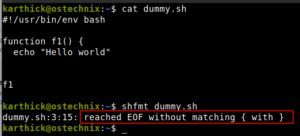How To Format Shell Programs Using Shfmt In Linux - OSTechNix