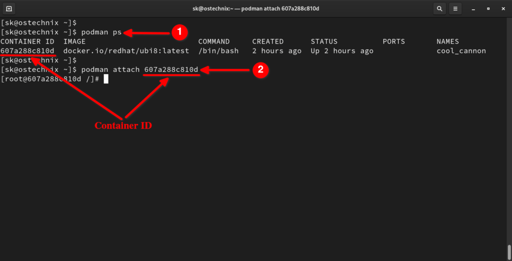 Podman Tutorial - Get Started With Podman - OSTechNix