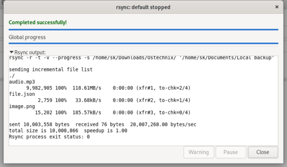 Grsync: A Best Graphical Frontend For Rsync (Rsync GUI) - OSTechNix