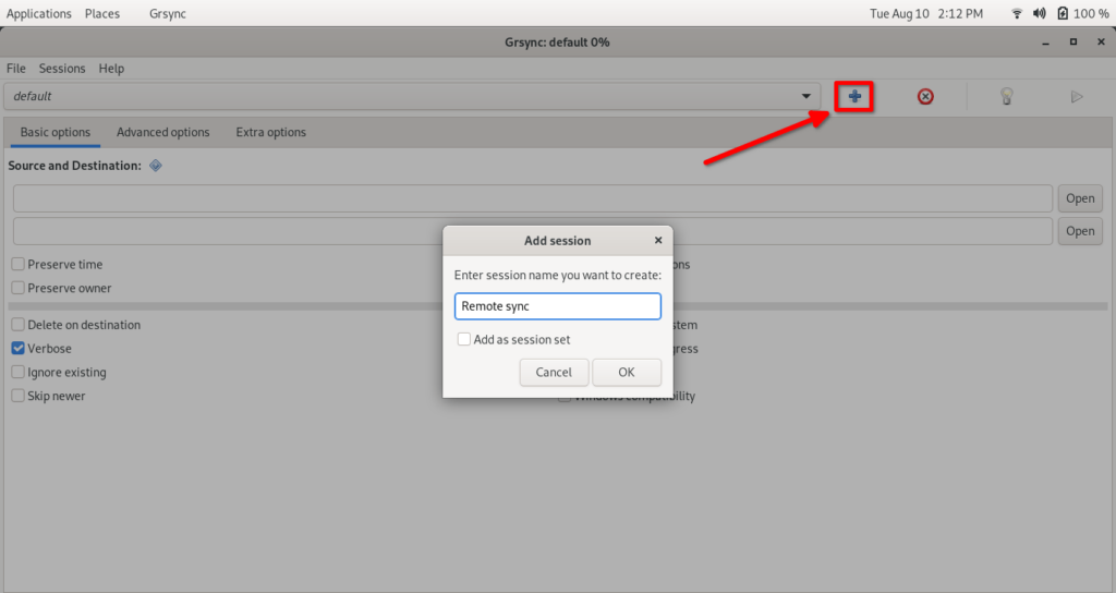 Grsync: A Best Graphical Frontend For Rsync (Rsync GUI) - OSTechNix