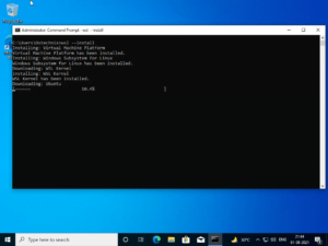 Install Windows Subsystem For Linux With Single Command - OSTechNix