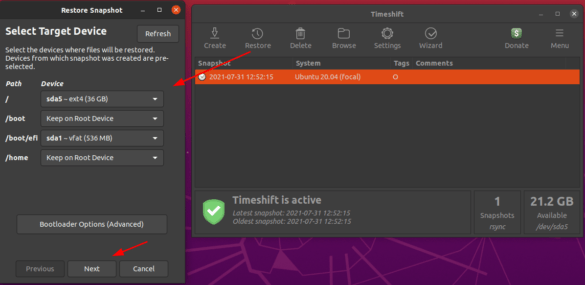 How To Use Timeshift To Backup And Restore Linux System - OSTechNix