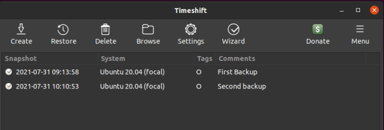 How To Use Timeshift To Backup And Restore Linux System Ostechnix