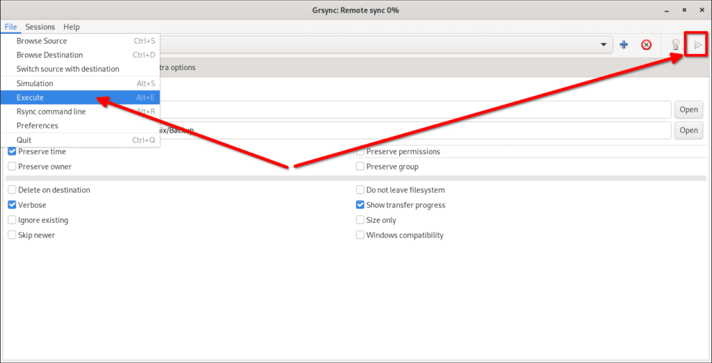 Grsync: A Best Graphical Frontend For Rsync (Rsync GUI) - OSTechNix