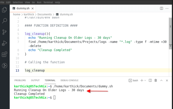 Bash Scripting Functions Explained With Examples Ostechnix