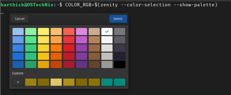 Zenity - Create GUI Dialog Boxes In Bash Scripts - OSTechNix