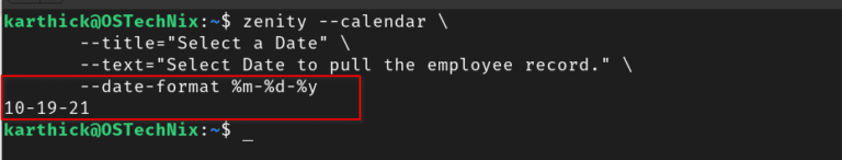 Zenity Create Gui Dialog Boxes In Bash Scripts Ostechnix
