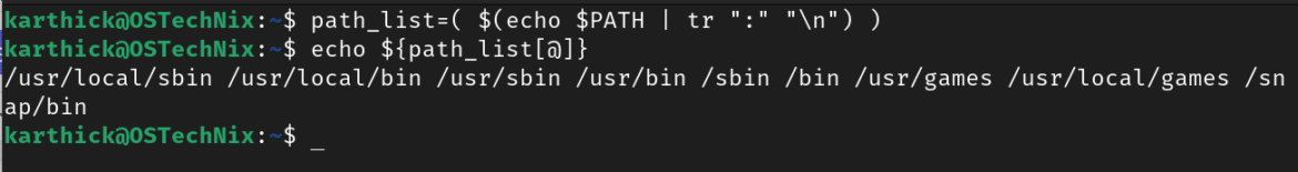 Bash Indexed Array Explained With Examples - OSTechNix
