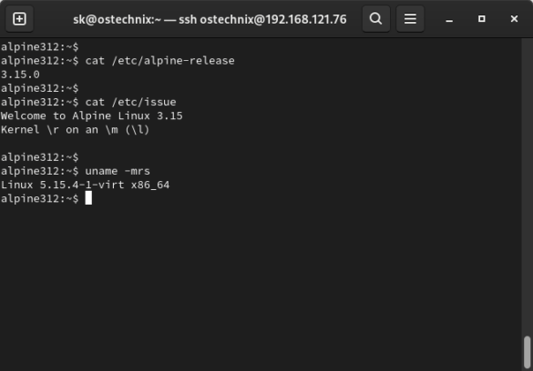 How To Upgrade Alpine Linux To Latest Version - OSTechNix