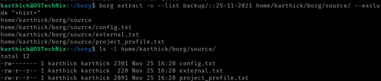 Backup And Restore Files Using Borg In Linux - OSTechNix