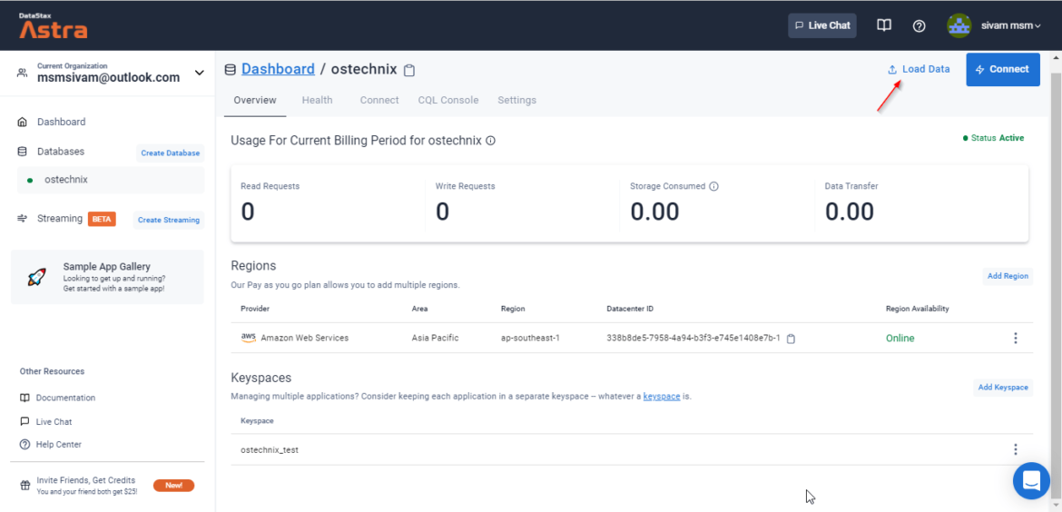 Getting Started With DataStax Astra DB - OSTechNix