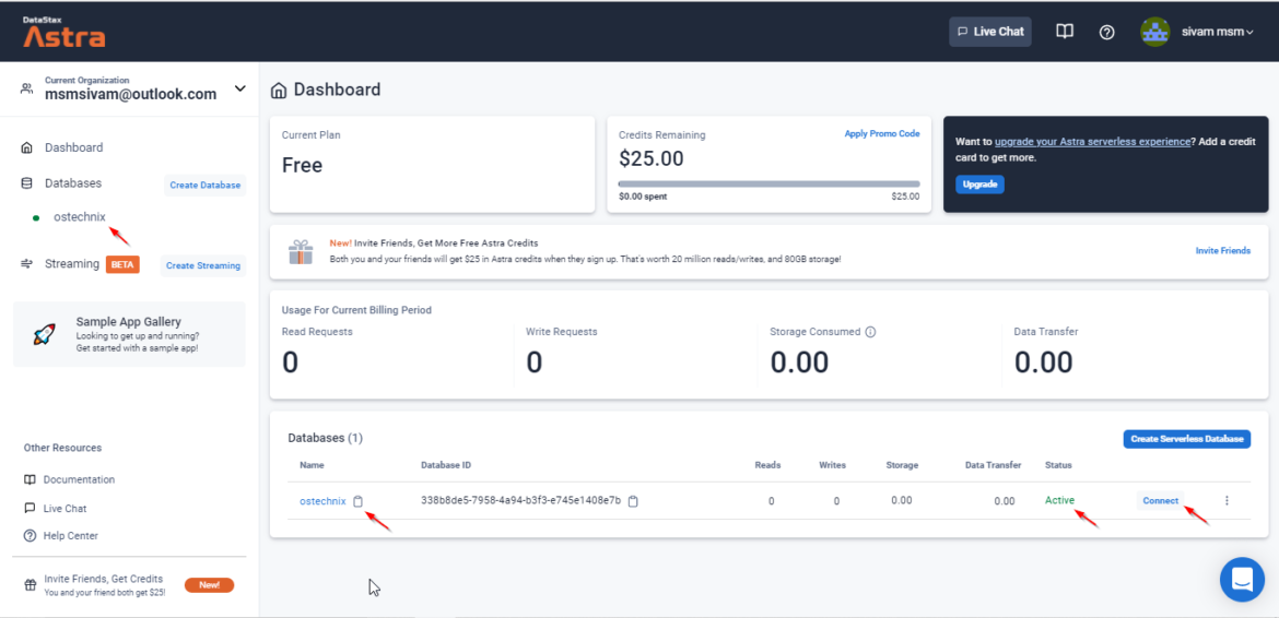 Getting Started With DataStax Astra DB - OSTechNix