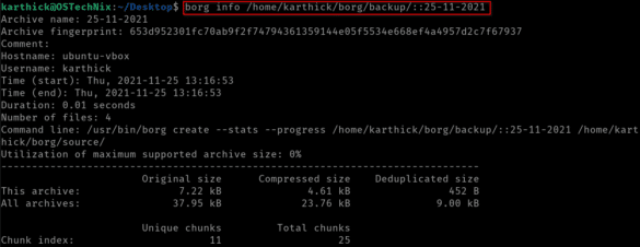 Backup And Restore Files Using Borg In Linux - OSTechNix