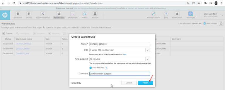 Connect Snowflake With SnowSQL CLI Client - OSTechNix