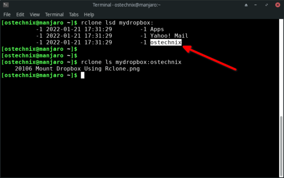 Mount Dropbox Locally Using Rclone In Linux - OSTechNix