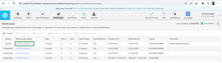Connect Snowflake With SnowSQL CLI Client - OSTechNix