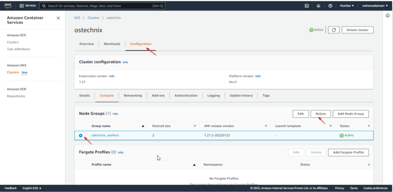 Add Worker Nodes To Amazon EKS Cluster - OSTechNix