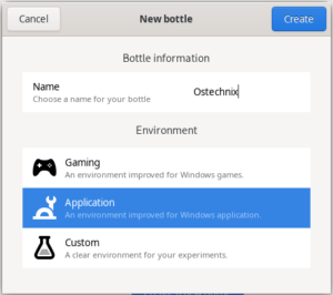 Run Windows Software On Linux With Bottles - OSTechNix