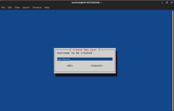 Create Gui Dialog Boxes In Bash Scripts With Whiptail Ostechnix 4524