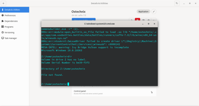 Run Windows Software On Linux With Bottles - OSTechNix