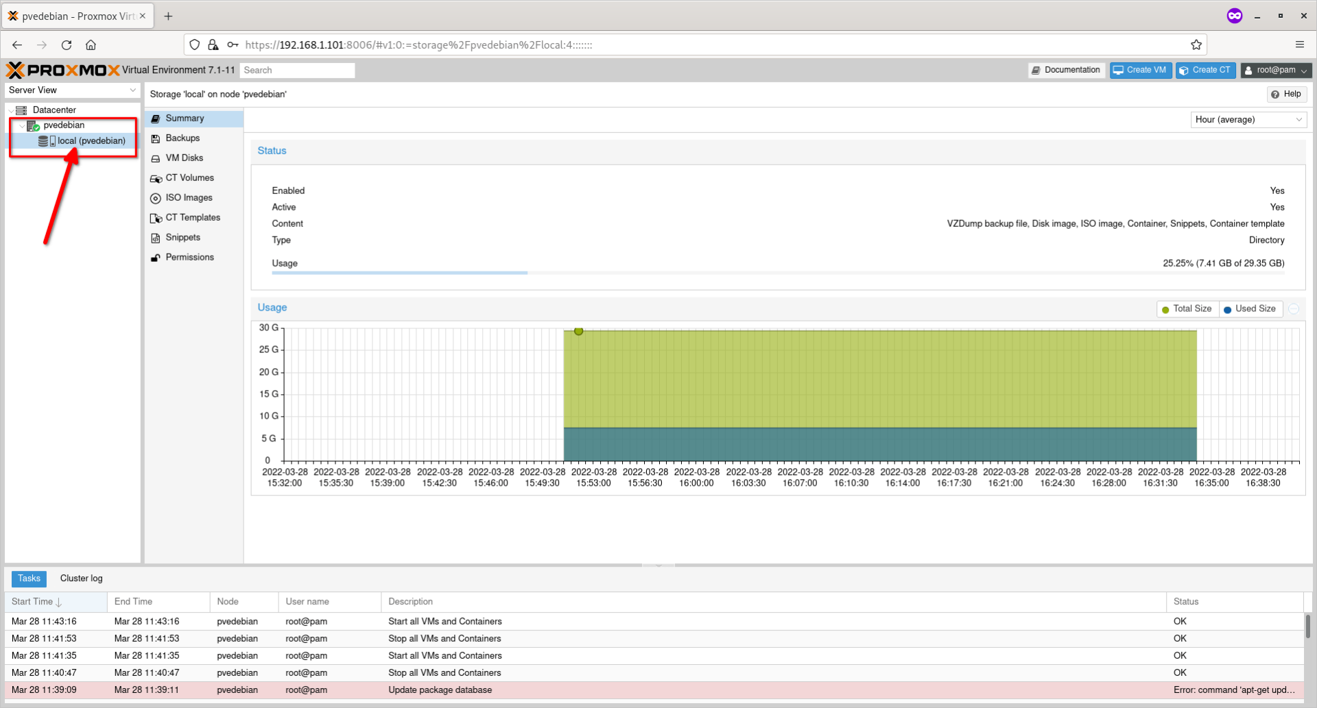 Create Proxmox Containers From Proxmox Web Dashboard Ostechnix