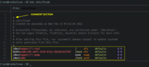 What is Fstab in Linux | An Introduction to Linux /etc/fstab file ...