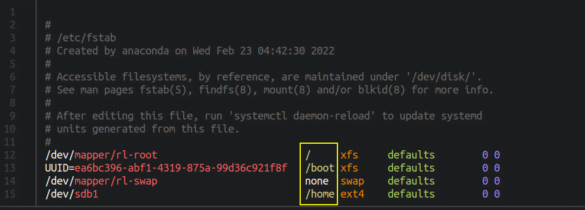 What is Fstab in Linux | An Introduction to Linux /etc/fstab file ...