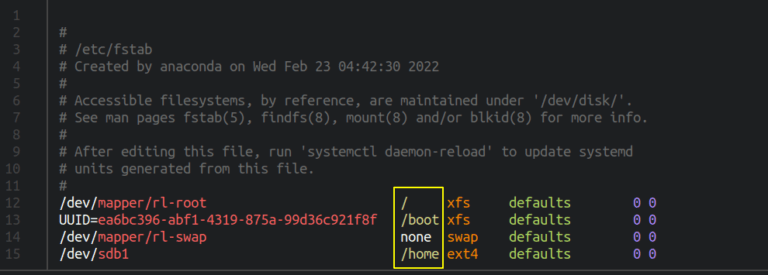 What is Fstab in Linux | An Introduction to Linux /etc/fstab file ...