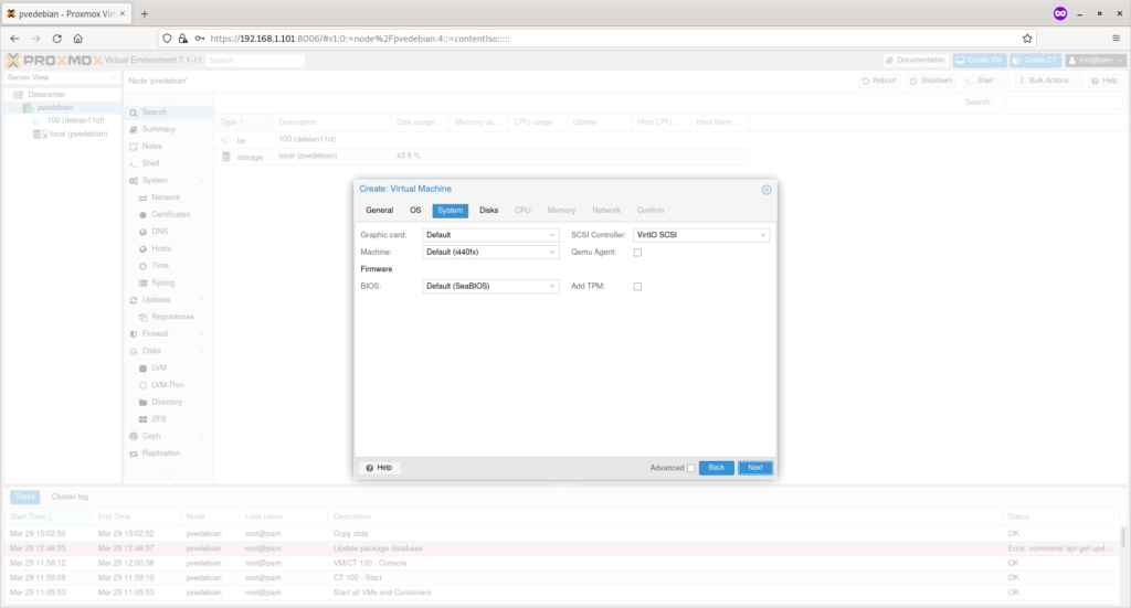 Create Proxmox Virtual Machines From Proxmox Web UI - OSTechNix