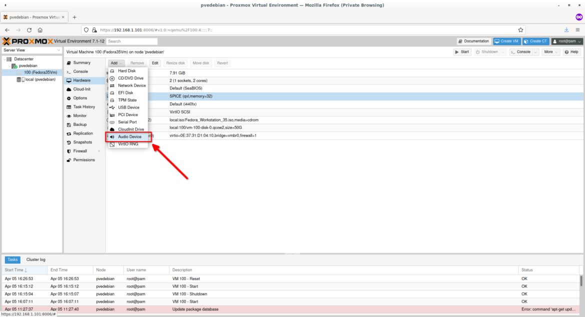 Access Proxmox Virtual Machine With SPICE Client - OSTechNix