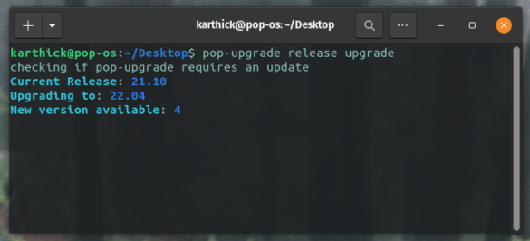 How To Upgrade To Pop OS 22.04 LTS - OSTechNix