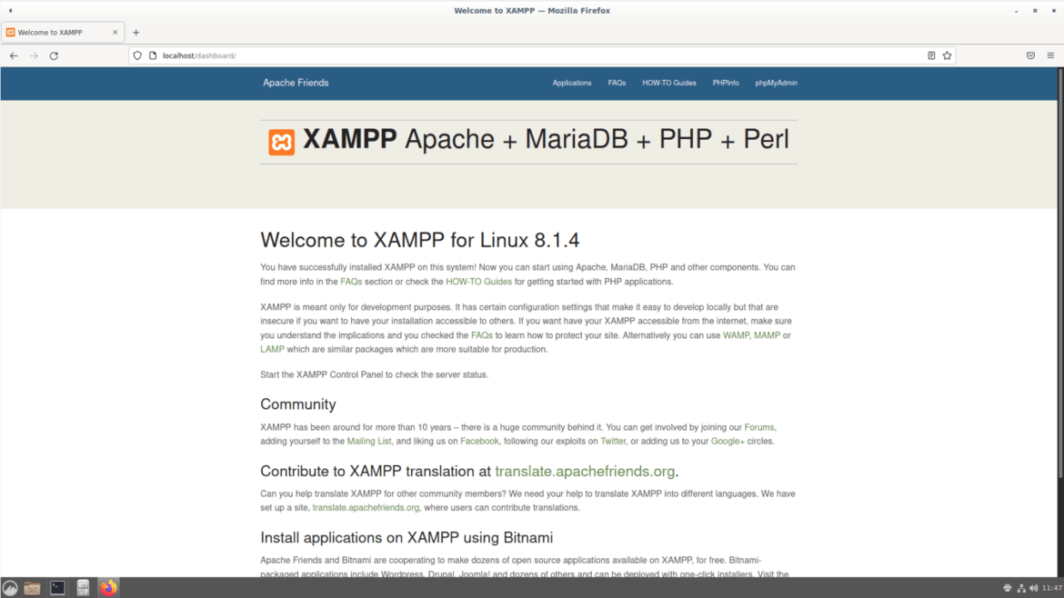 How To Install XAMPP In Linux - OSTechNix